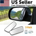 2-Piece Blind Spot Mirror for Car, 360 ° Rotatable Convex Rear View ...