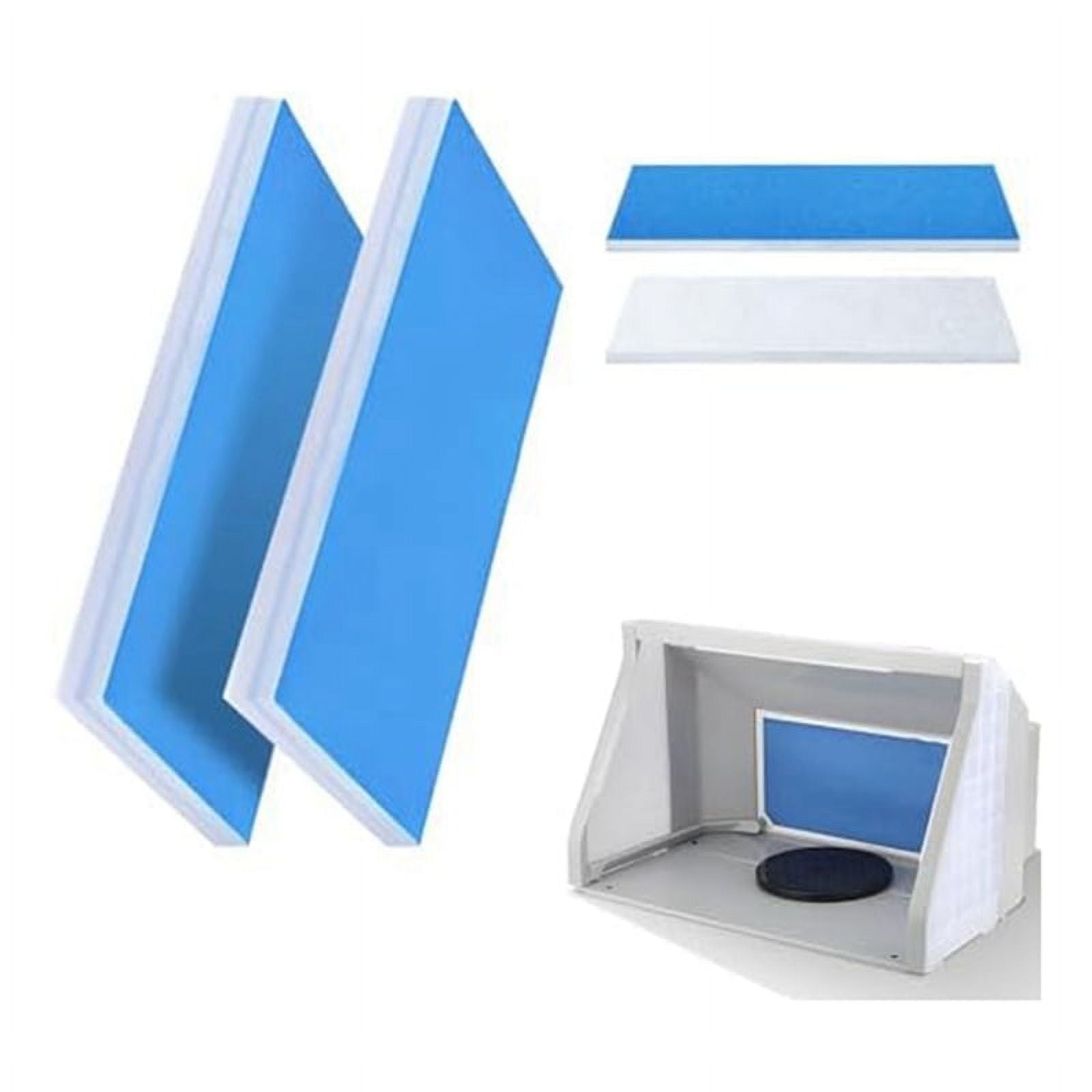 2 Piece Booth Filter, Filter Set, Double Layer Design for Painting ...