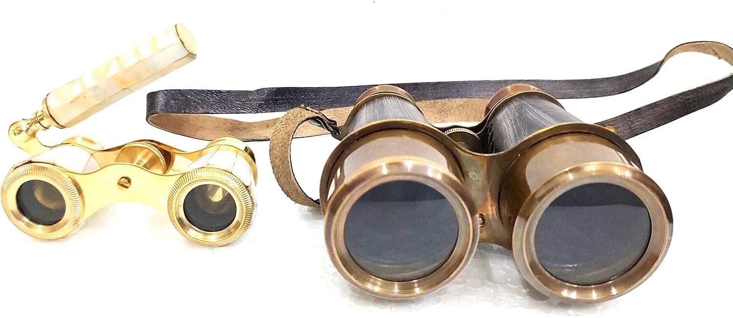 2 Piece Brown Antique Dimensions Size 6 Inch Nautical Vintage Brass ...