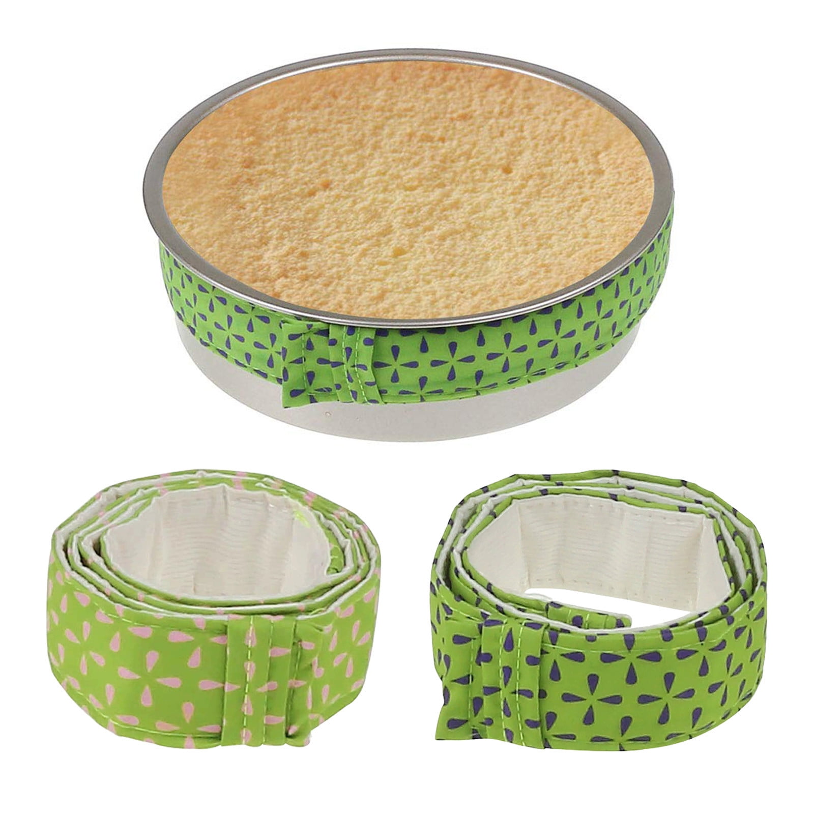 2 Piece Cake Strips For Even Bakery Super Absorbent Baking Strips For 8 ...