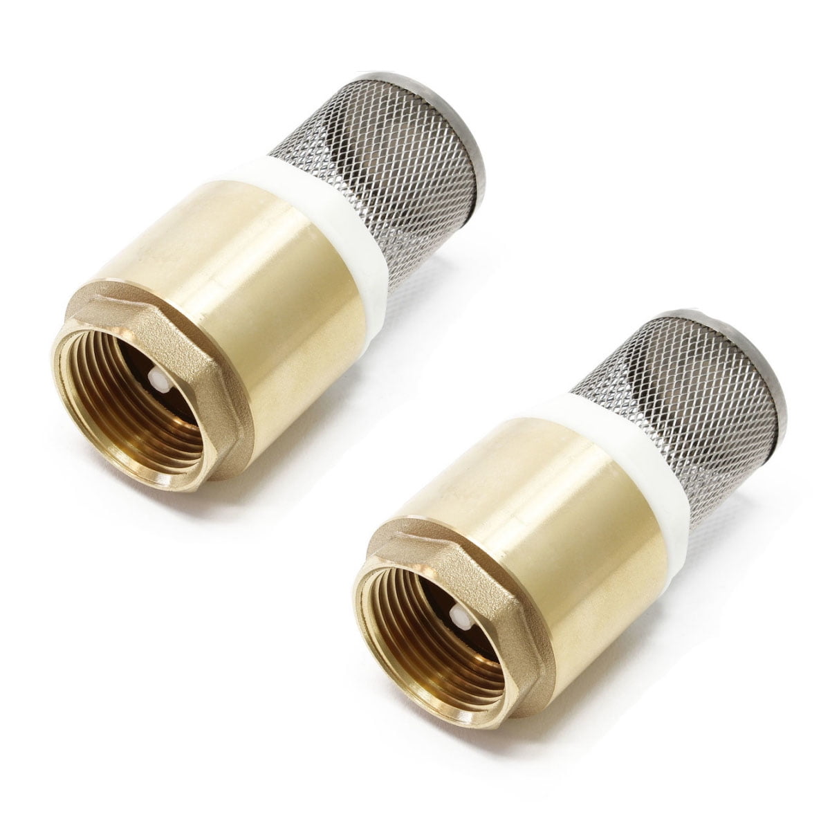 2-Piece Check Valve With Stainless Steel Suction Filter, 34 Mm Threaded ...
