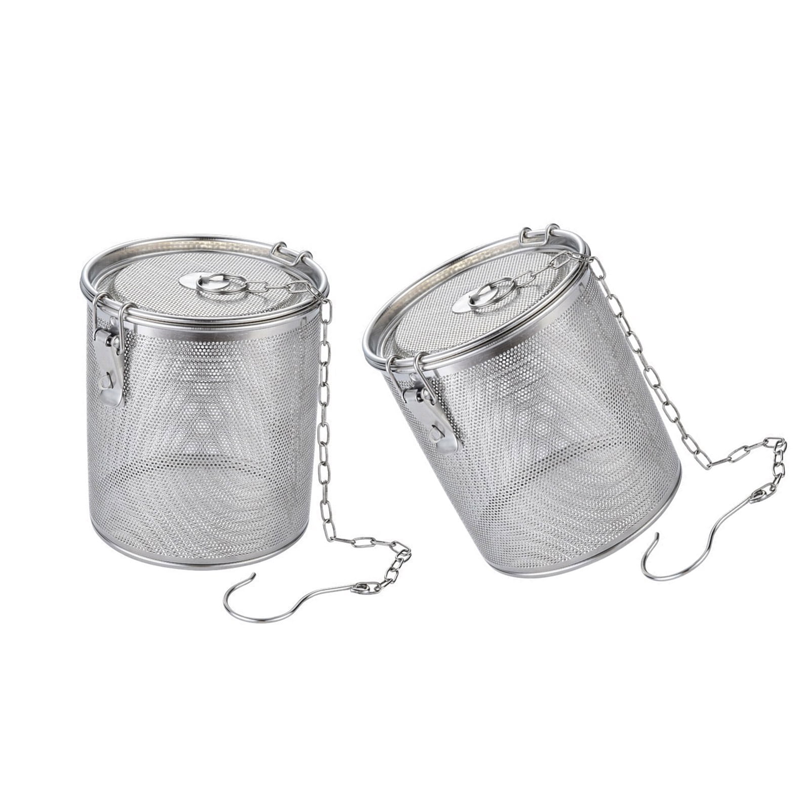 2 Piece Commercial Grade Steaming Basket Double Filter Basket For ...