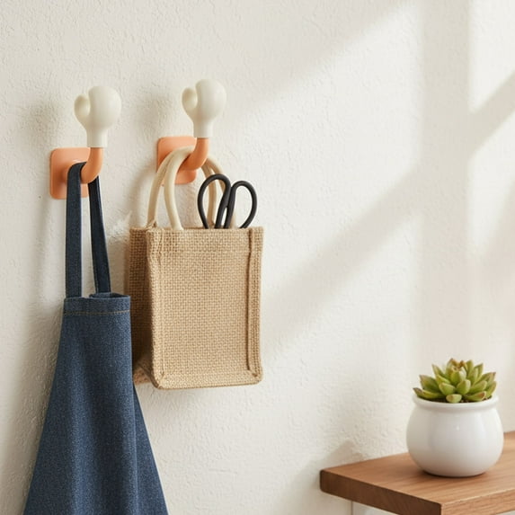 2-Piece Cute Boxing Glove Tissue Box And Trash Can Set, Adhesive-Free ...