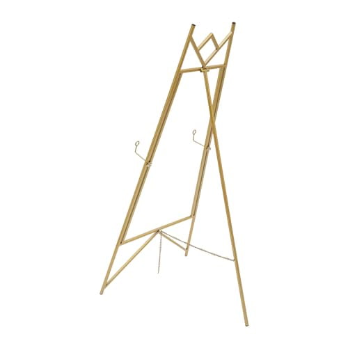 2-Piece Easel Stand for Sign Gold, Adjustable DIY Poster Easel Stand ...