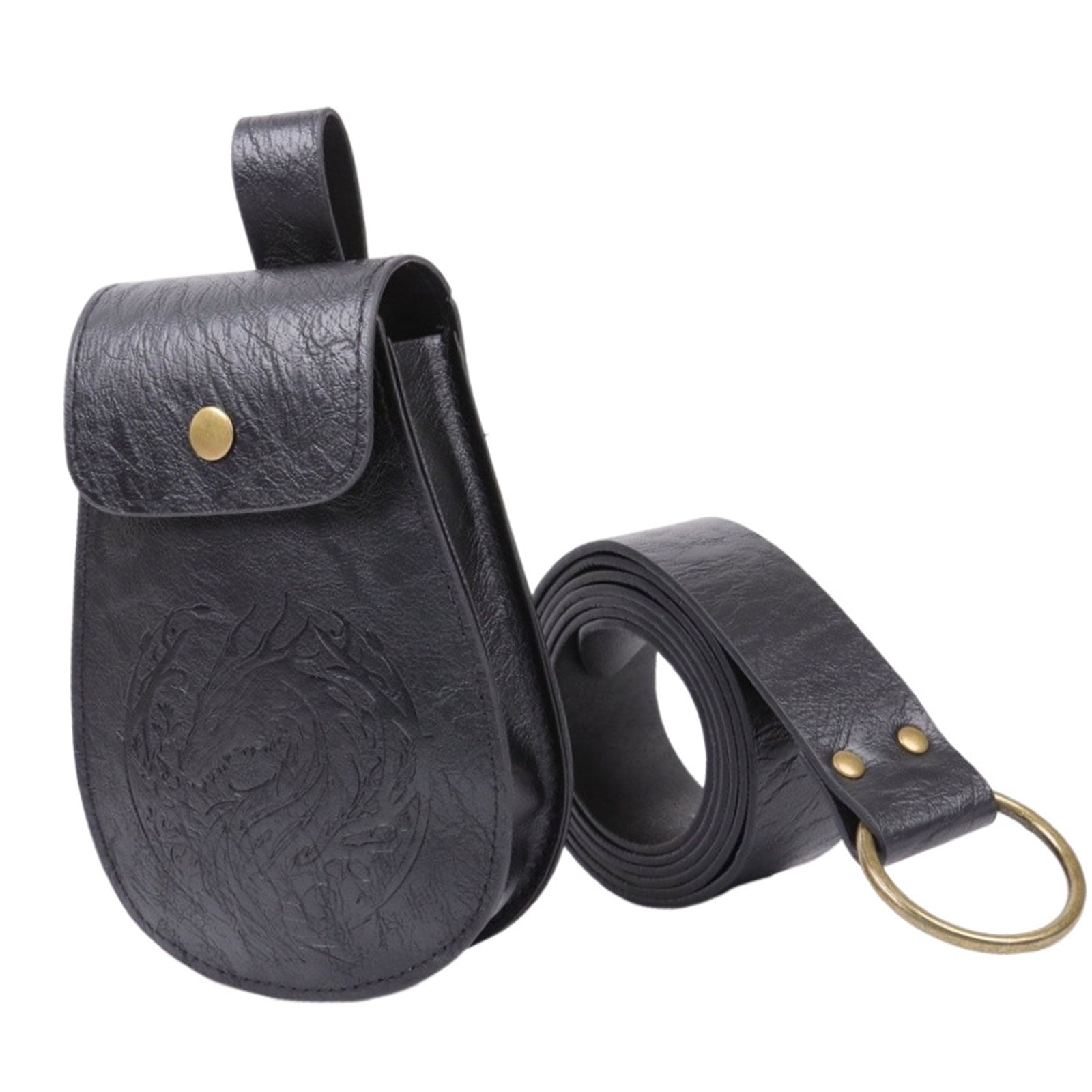 2 Piece Eye Catching Waist Pack Set Detachable Belt Compatible Pouches ...
