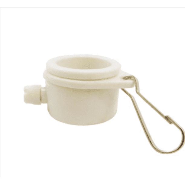 2 Piece Flagpole ROTATING CLIPS Fit 1" Dia Flag Pole Tangle Free ...