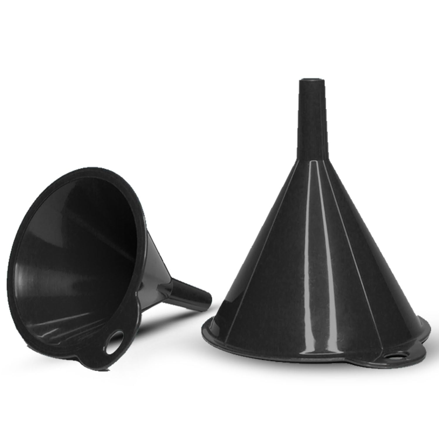 2-Piece Funnel Set - All Purpose Funnels for Kitchen Use Filling ...