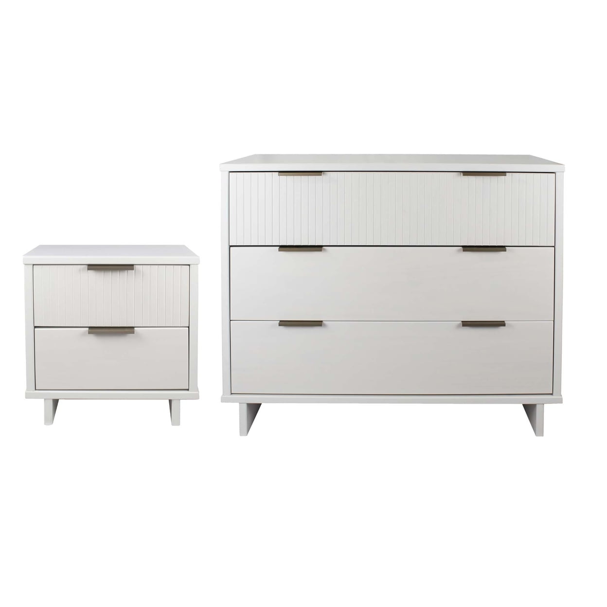 2-Piece Granville Standard Dresser and Nightstand Set - Solid Wood in ...
