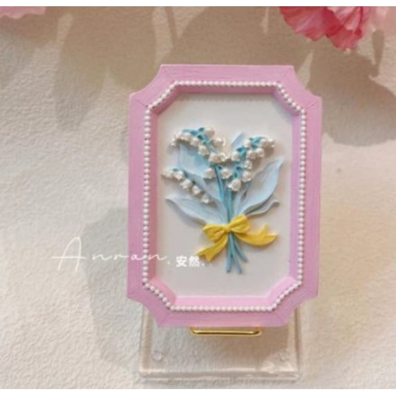 2-Piece Handmade 3D Plaster Relief Sunflower Paintings - Customizable ...