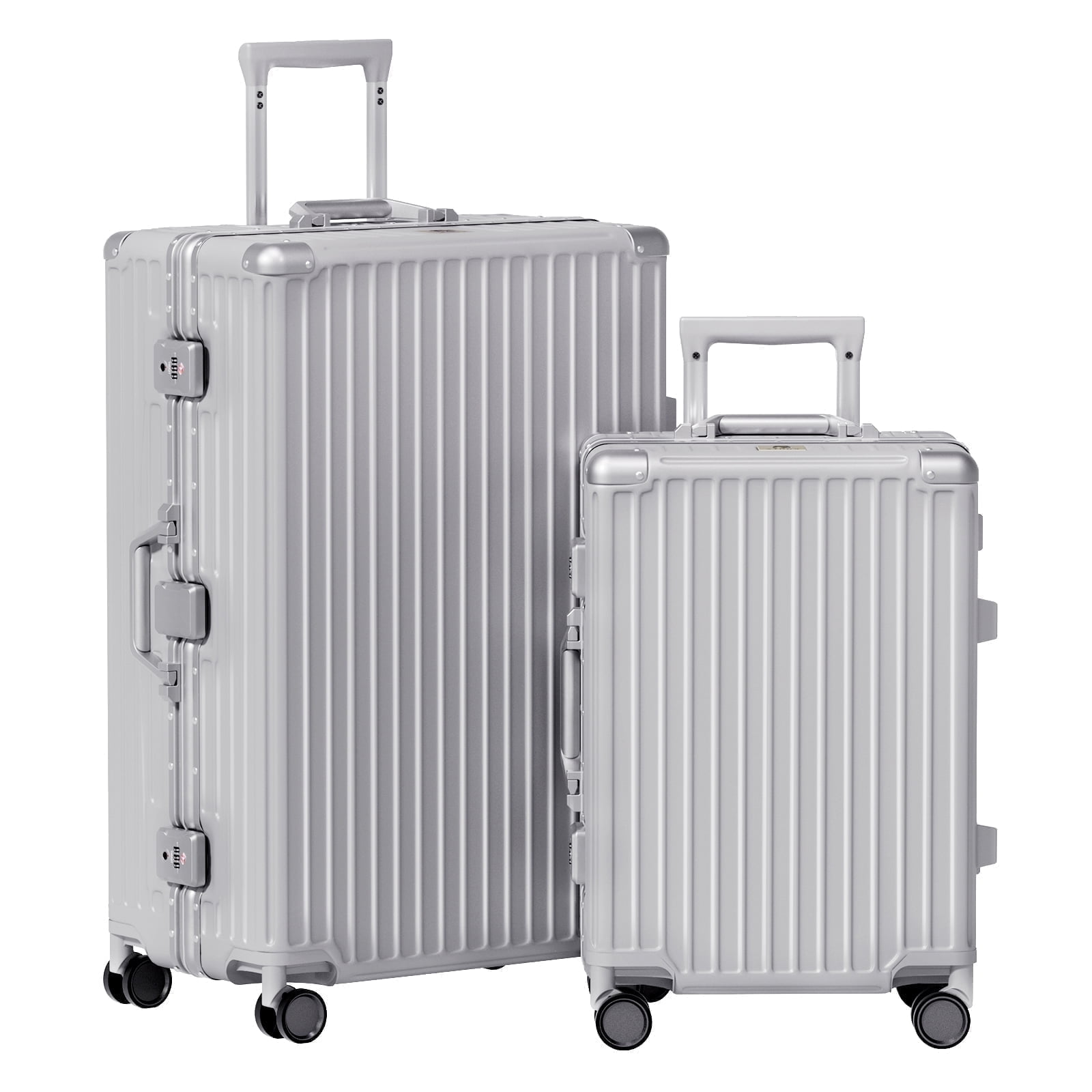 ANTAOKO Luggage Sets 2 Piece Hard Shell Suitcase TSA Lock Spinner ...