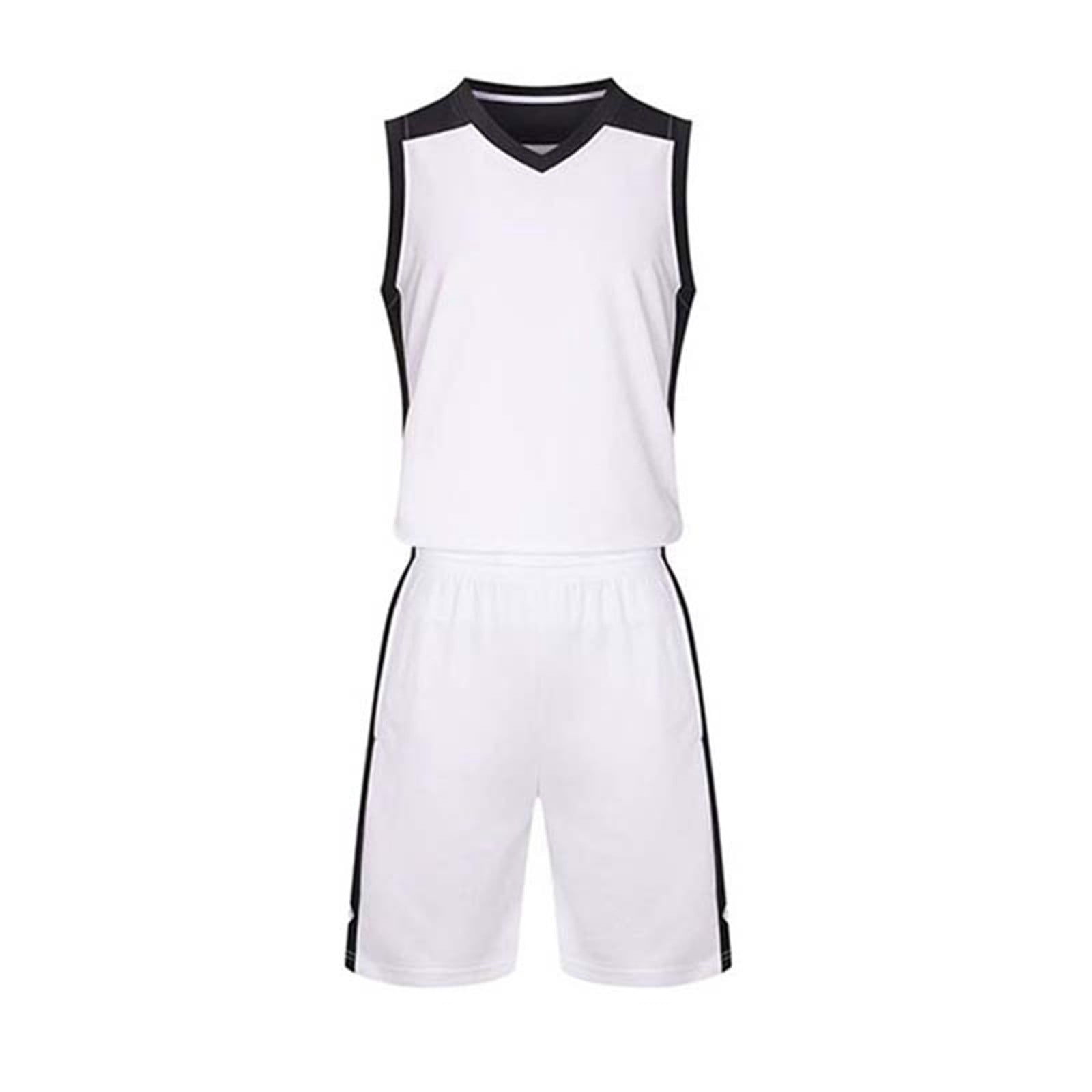 2 Piece Kids Boys Girls Basketball Jersey Set Youth Lightweight ...
