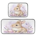 2-Piece Kitchen Mat Set Non Slip Washable Floor Mats Decorative Rugs ...