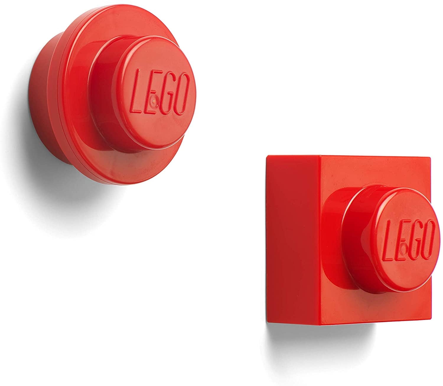 LEGO 2 Piece Bright Red Magnetic Toys Set by Room Copenhagen - Walmart.com
