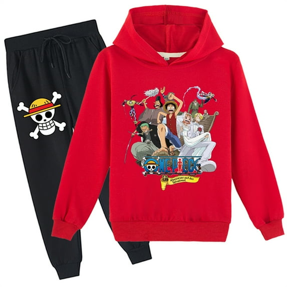 2 Piece Long Sleeve Hooded Outfits-One Piece Pullover Sweatshirts and ...