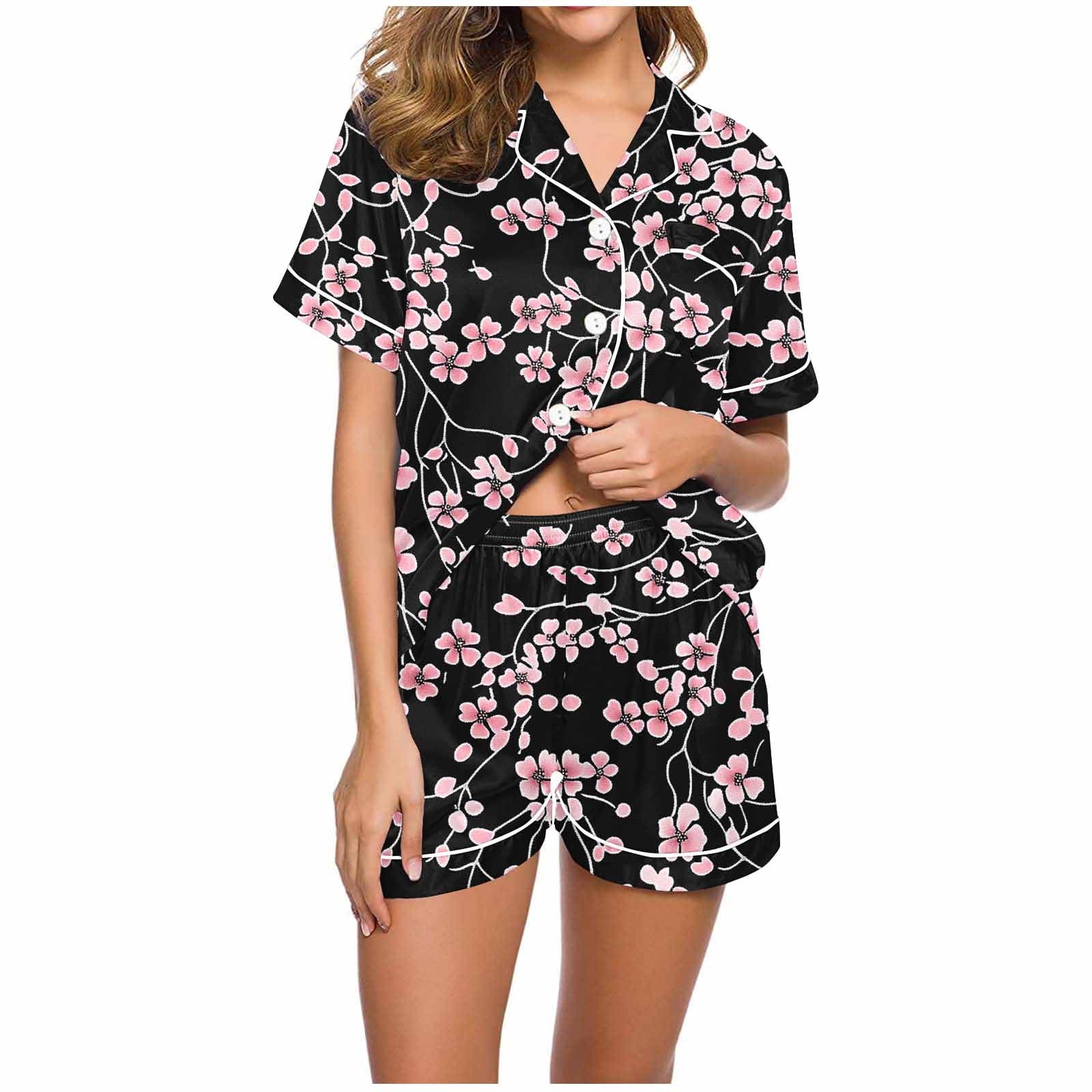 2 Piece Lounge Set Women Clearance Floral Print Two Piece Sets for ...