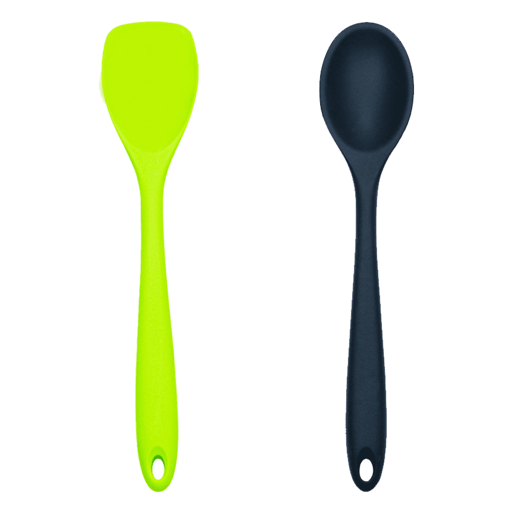 2 Piece Mini Kitchen Utensil Set- Silicone Kitchen Tools with ...