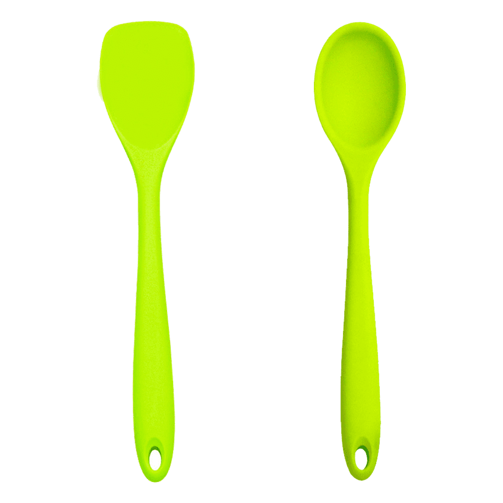2 Piece Mini Kitchen Utensil Set- Silicone Kitchen Tools with ...