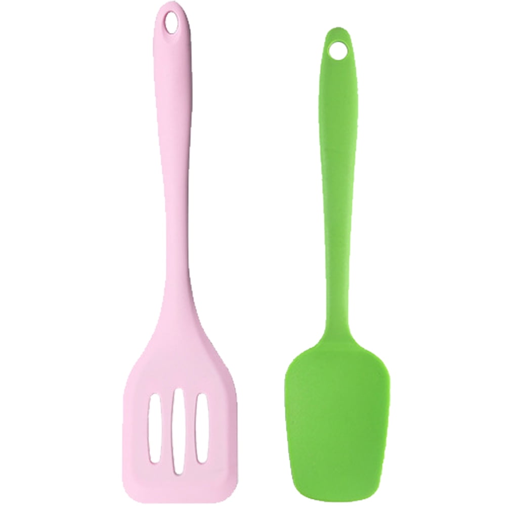 2 Piece Mini Kitchen Utensil Set- Silicone Kitchen Tools with ...