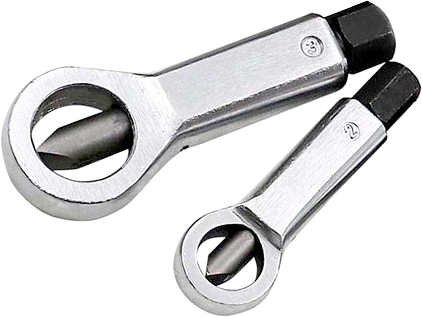 2 Piece Nut Splitter Set - Nut Splitter Tool for Damaged Nut Remover ...
