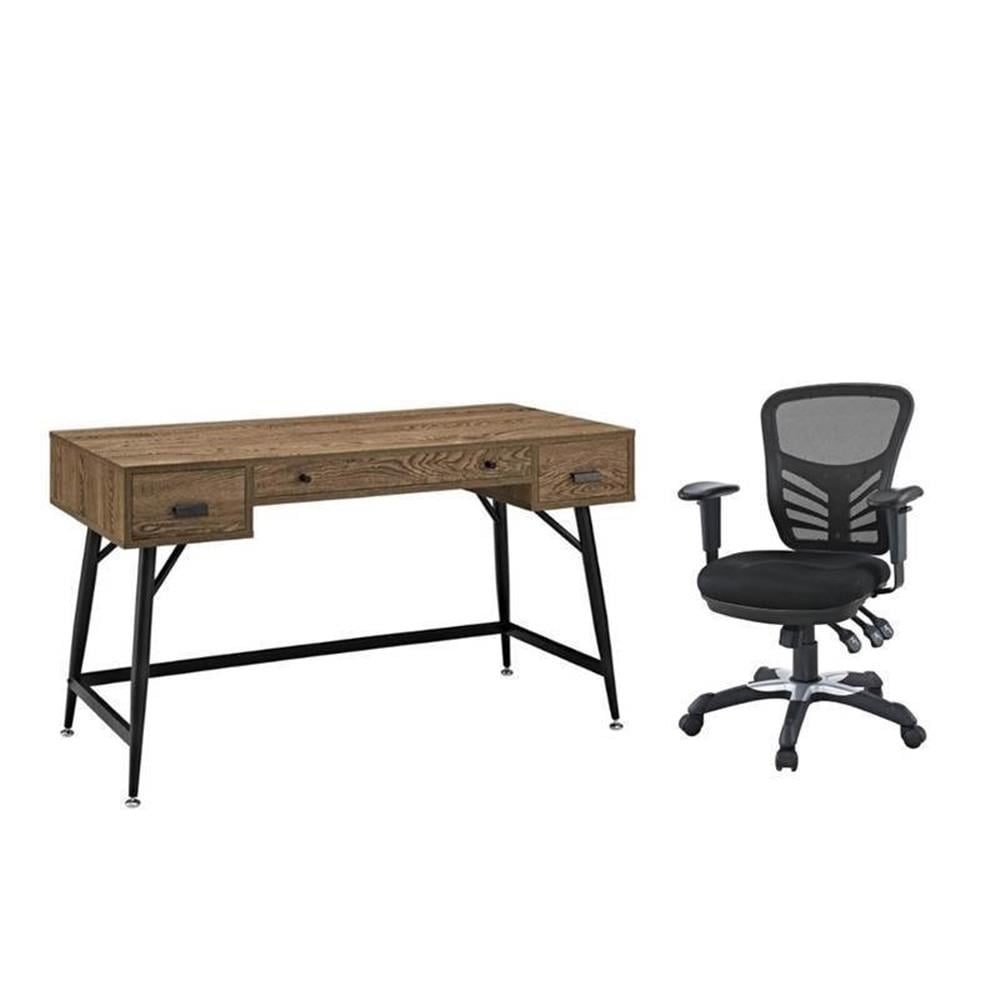 2 Piece Office Set with Office Desk and Chair - Walmart.com