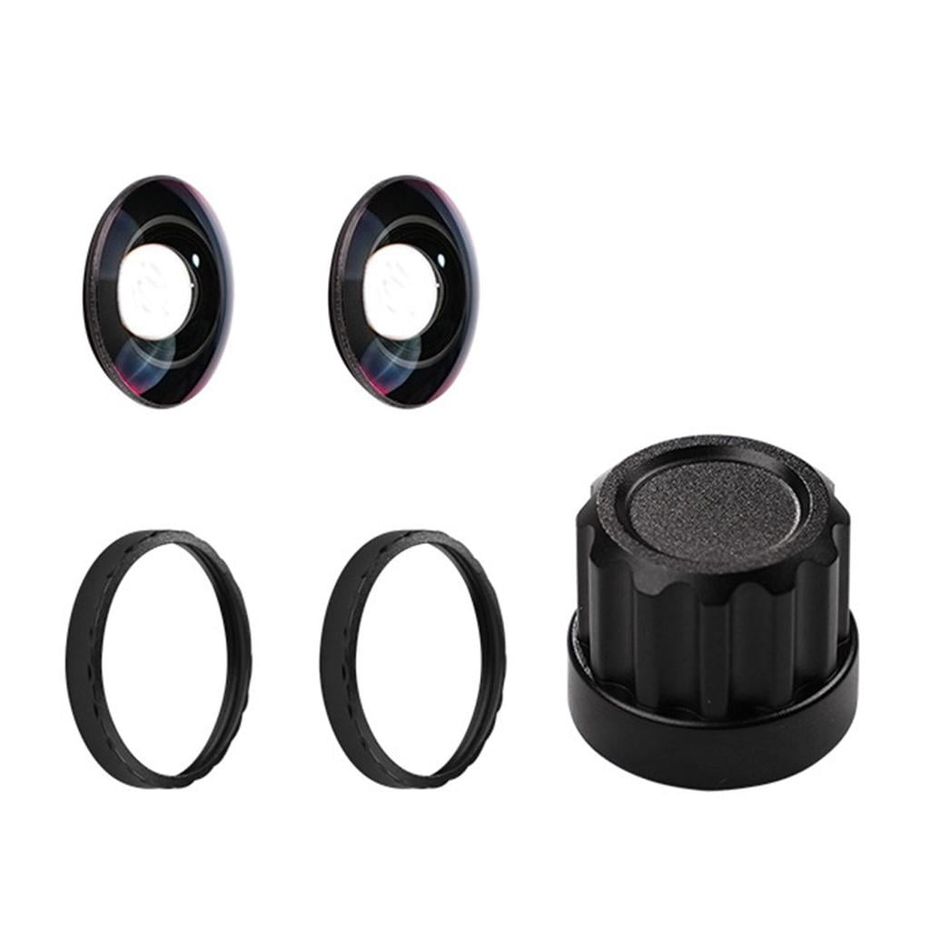 2 Piece Optical Glass Lens Set Enhancing Clear For Advanced Videography ...