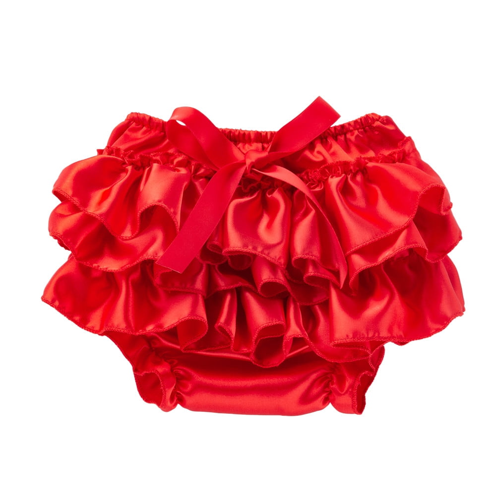 2 Piece Outfit Sets Toddler Baby Girl Bowknot Ruffle Bloomer Nappy ...