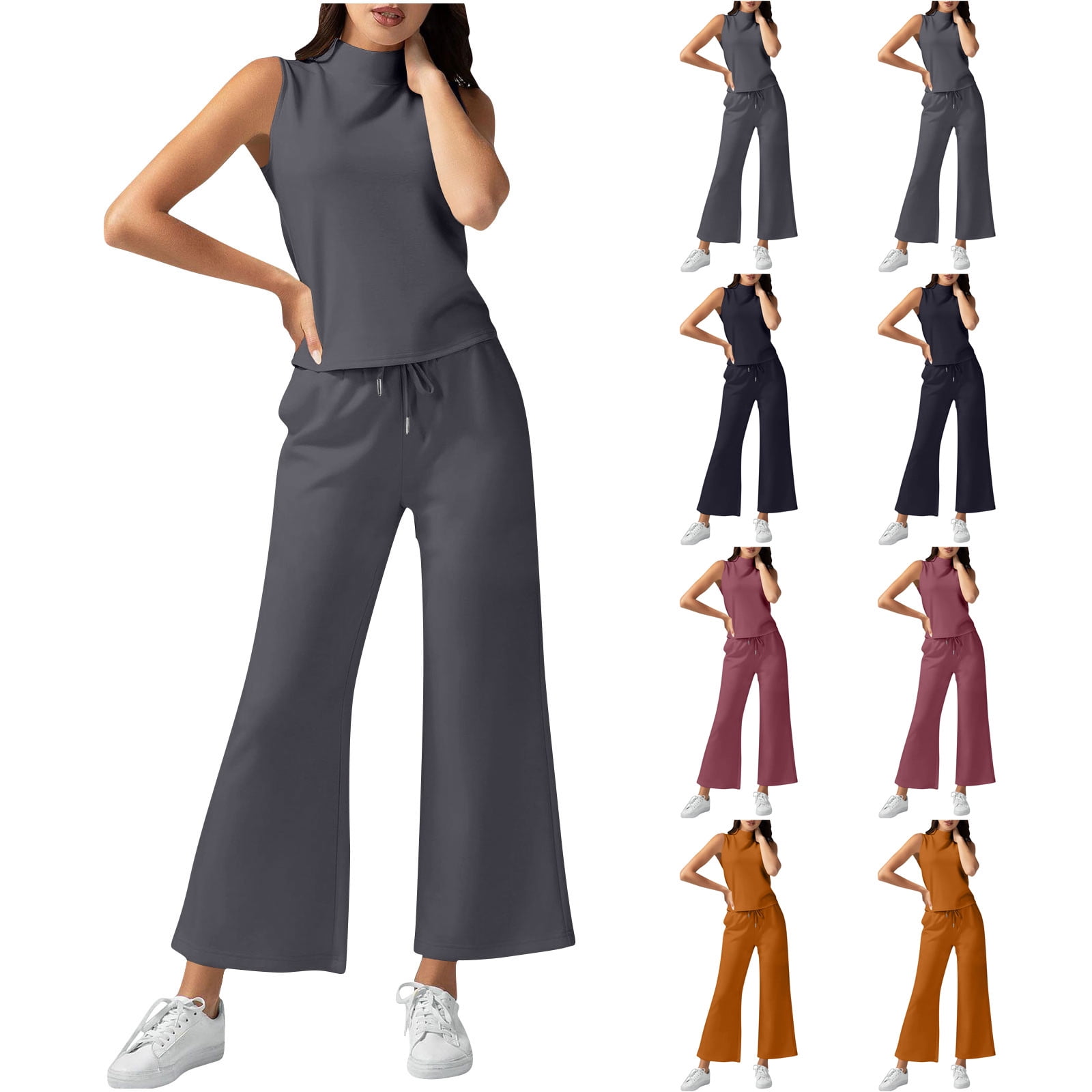 2 Piece Outfit Sets for Women Plus Size 2026 Summer Fashion Temperament ...