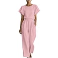 2 Piece Outfits for Women Summer Flutter Sleeve Top with Wide Leg Pants ...