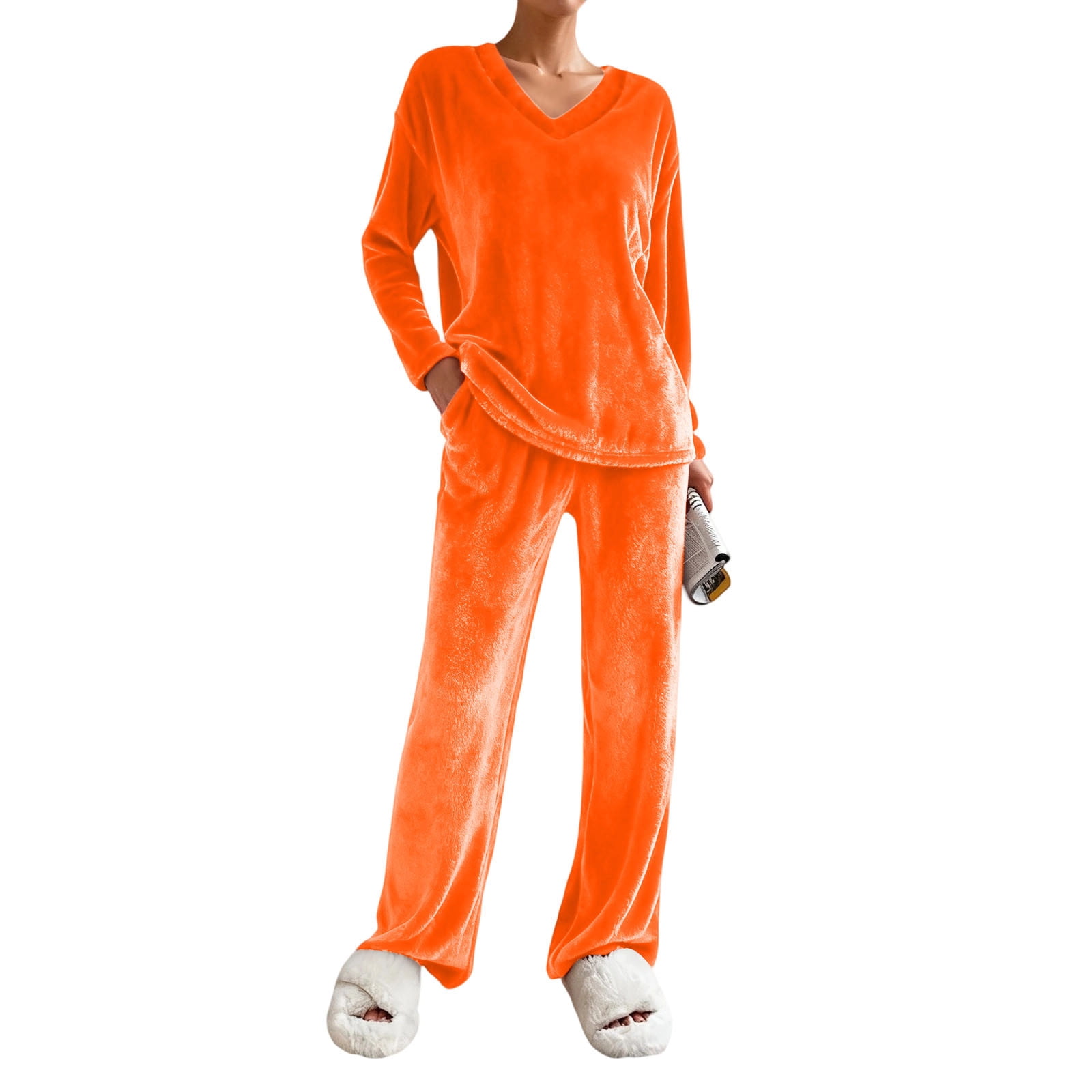 2 Piece Pant Sets for Women Fall Winter Casual Lounge Outfits Soft ...