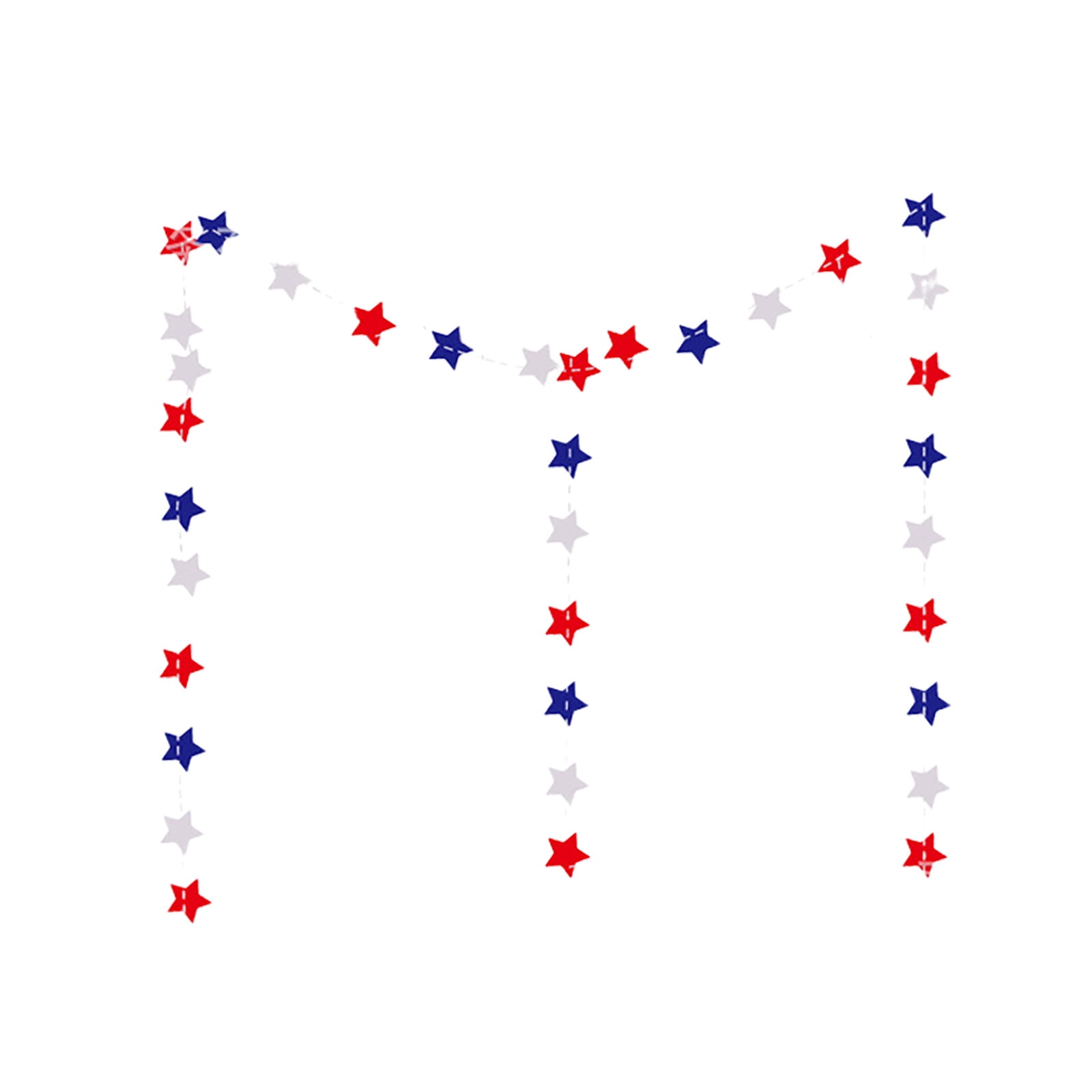 2-Piece Patriotic Banner Kit - USA Themed Burlap Banner & Star ...