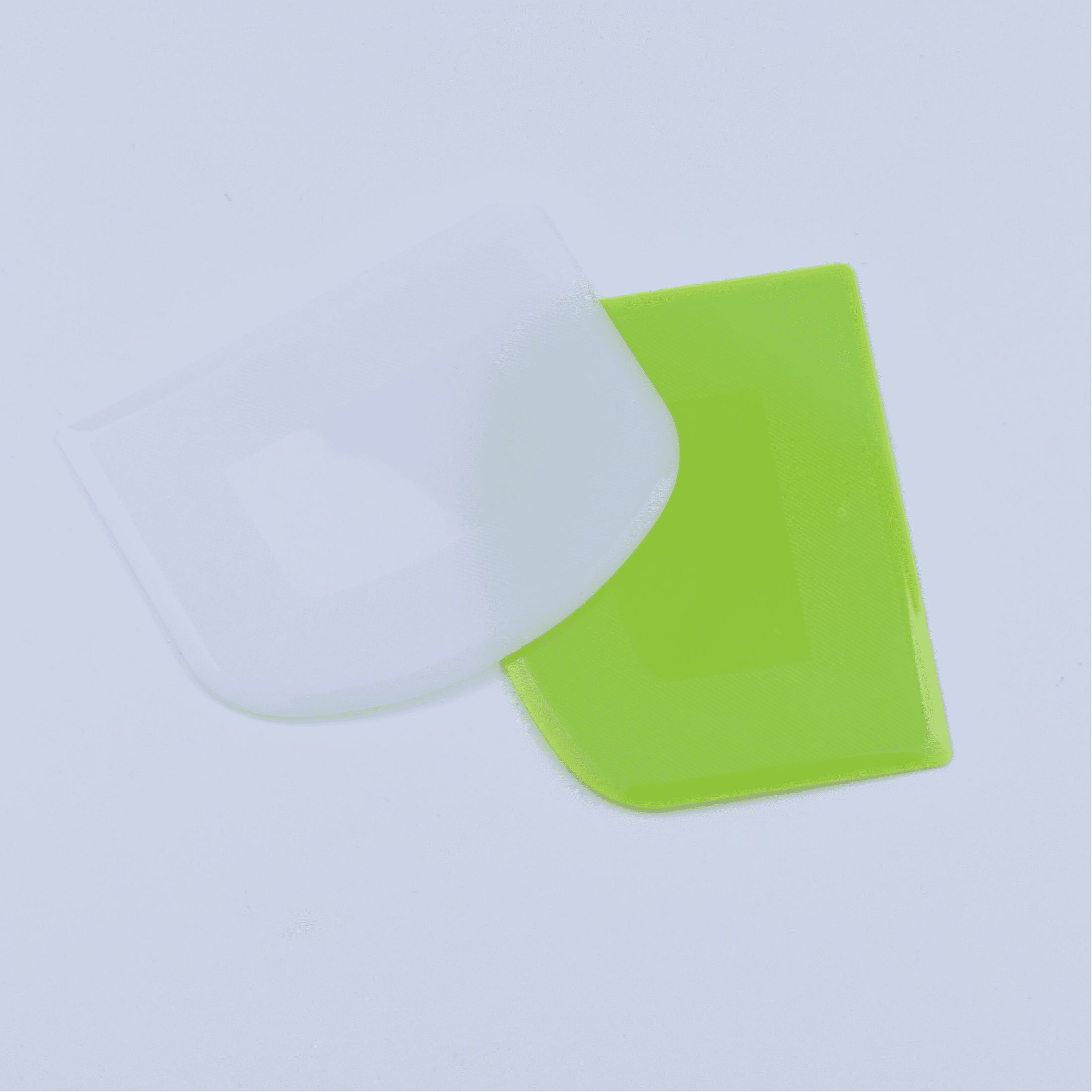 Dough Scraper Bowl Scraper, 2PC Green Cake Cream Spatula, Baking Tools ...