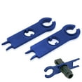 2 Piece Plug And Socket Disassembly Wrench For Solar Mc4 Connectors