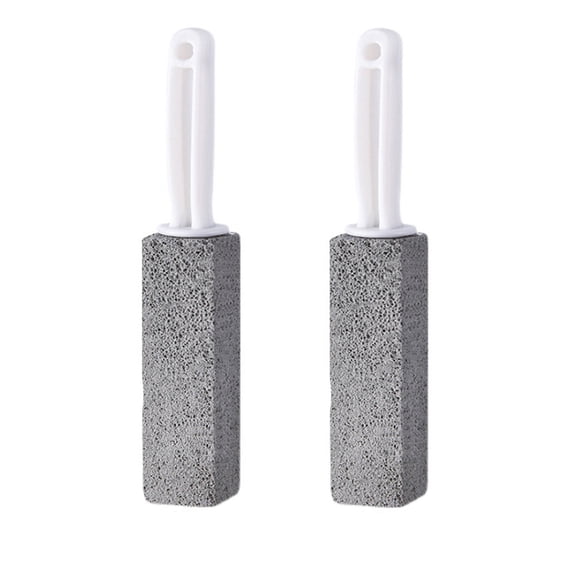 2 Piece Pumice Stone for Toilet Bowl Cleaning, Pumice Stick with Handle ...