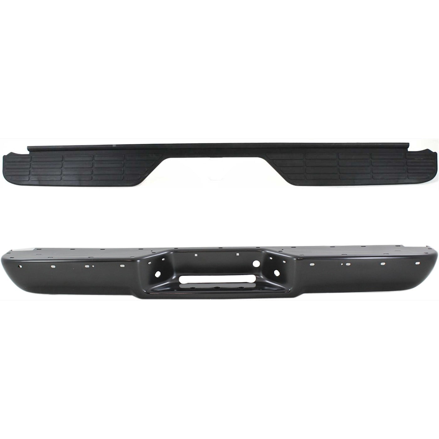 2-Piece Rear Step Bumper Bars for GMC for Suburban for K2500 for K3500 ...