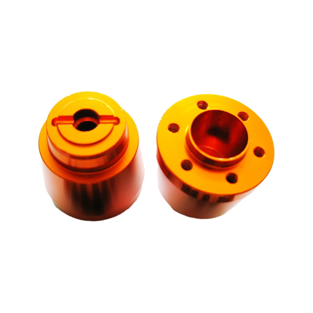2-Piece Rear Wheel Hex Adapter for Axial 1/10 Yeti 90026 - Heavy Duty ...