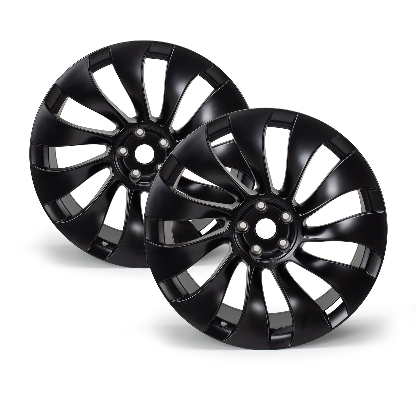2-Piece Rear Wheel Rims 21"x10.5J ET48 Alloy Replacement Rims for Model ...