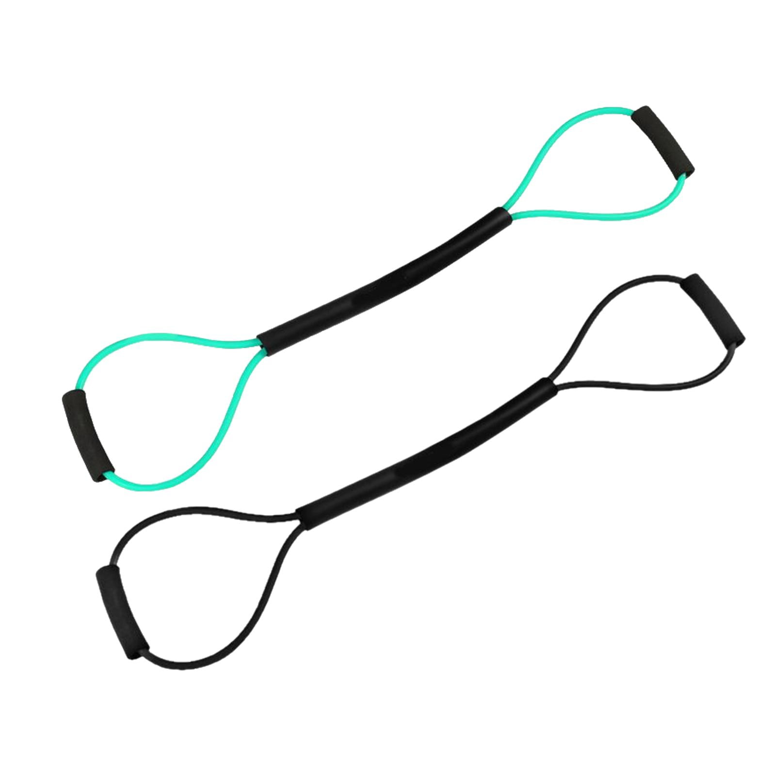 2 Piece Resistance Band Shadow Boxing Gym Pull Rope Indoor Home ...