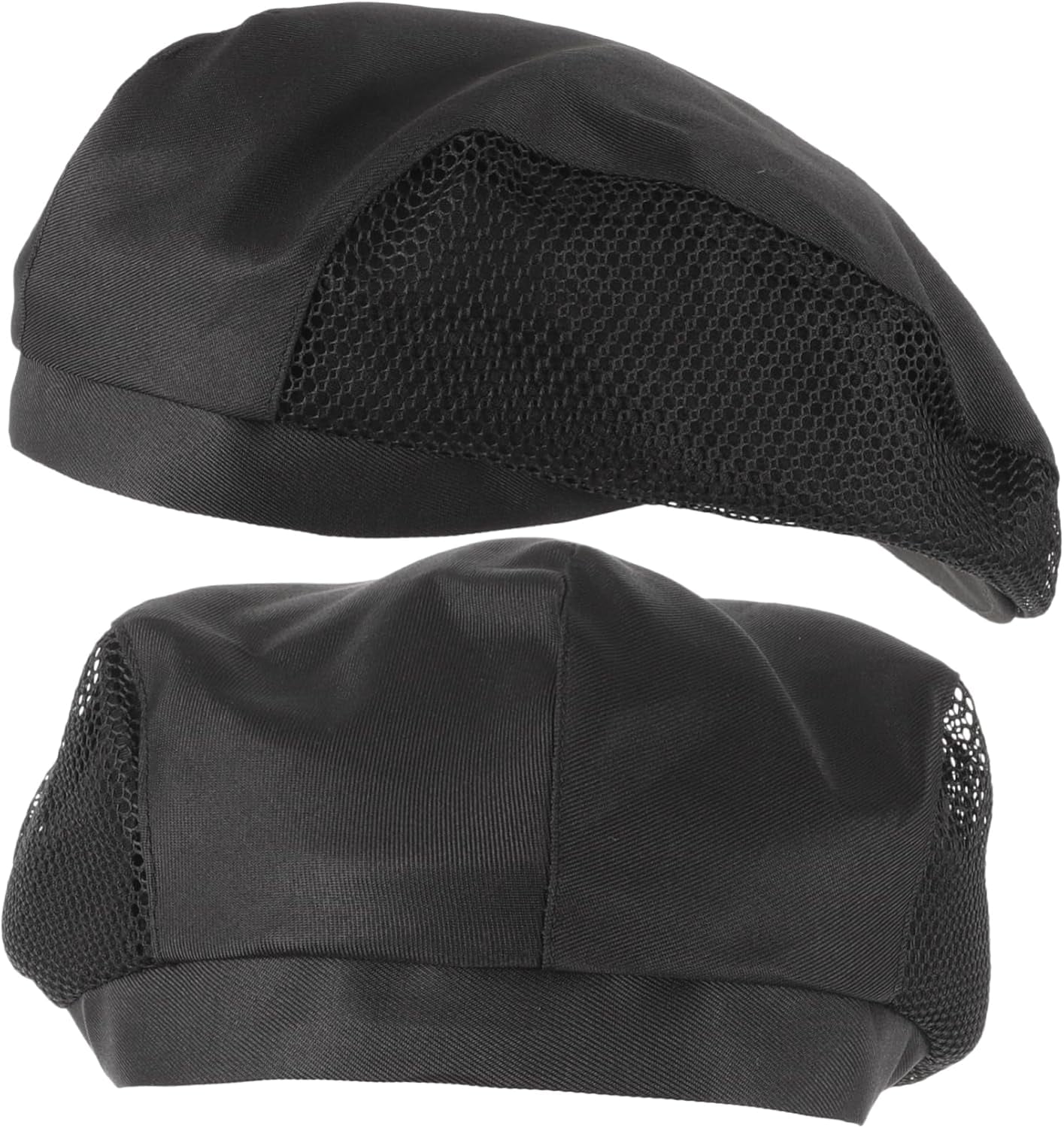 2-Piece Reusable Chef Hat Set for Men and Women Adjustable Kitchen Work ...