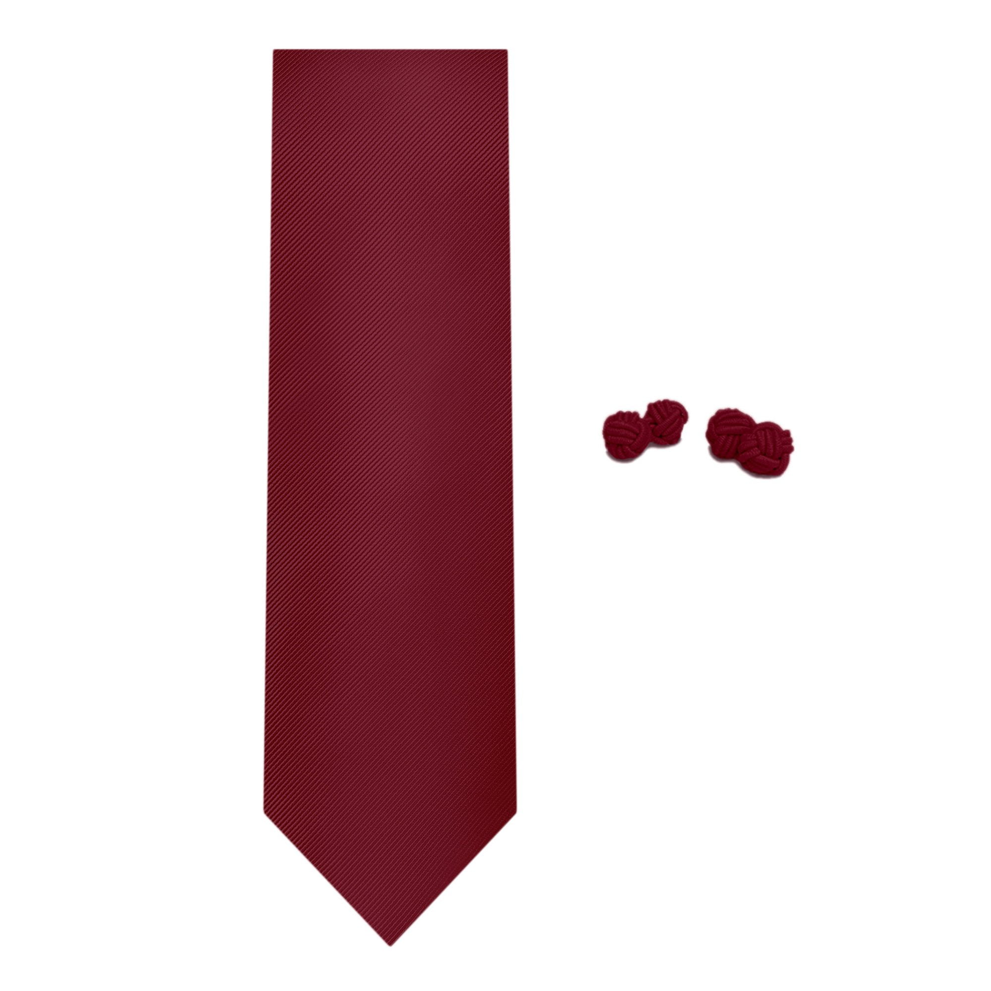 2 Piece Set: Jacob Alexander Men's Silk Blend Solid 2.5 inch Slim Width ...