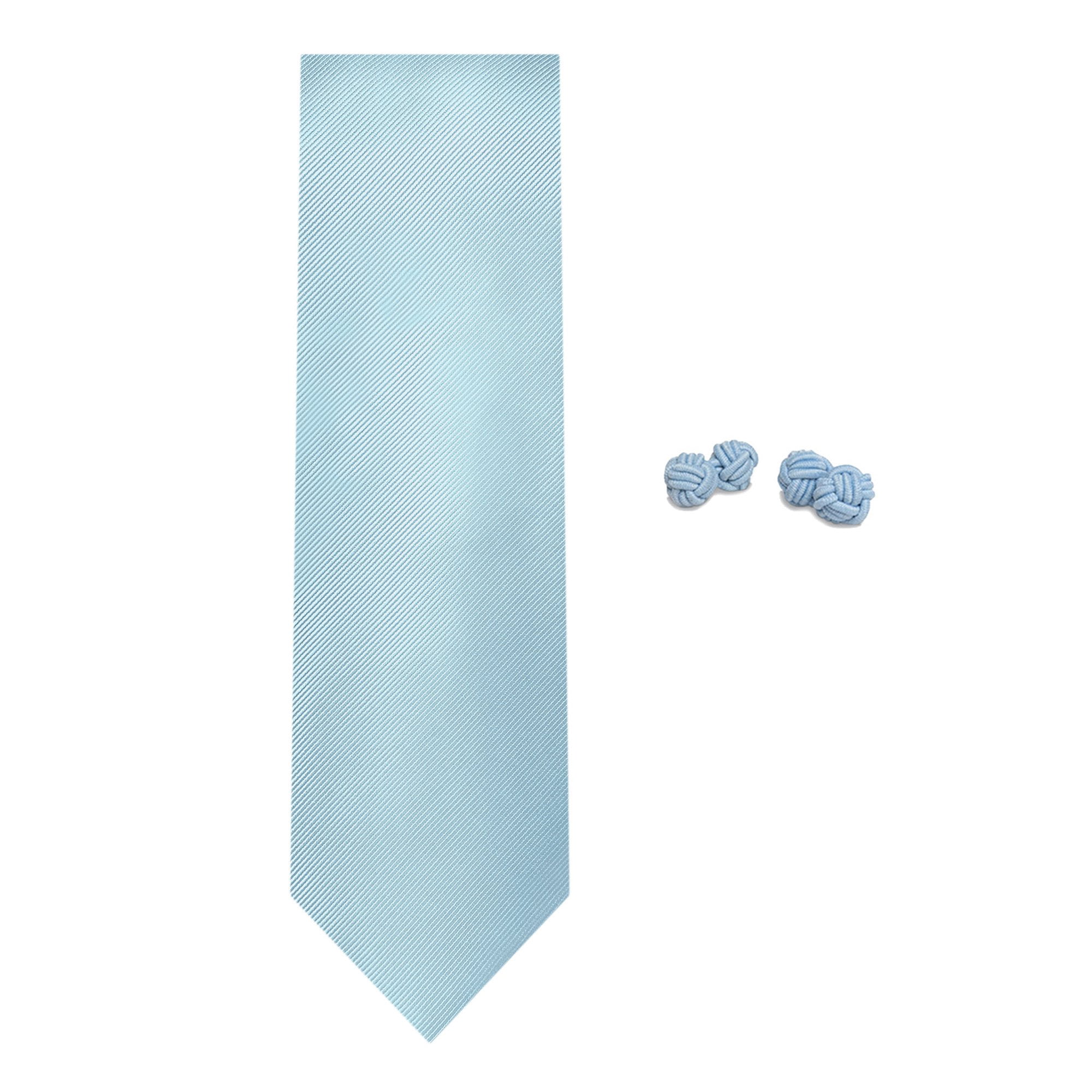 2 Piece Set: Jacob Alexander Men's Silk Blend Solid 2.5 inch Slim Width ...