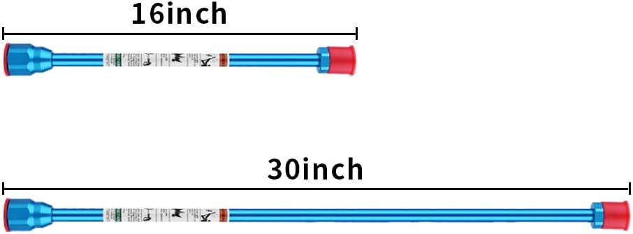 2-Piece Set Of Extension Poles,Spray Gun Tip Extensions,Paint Sprayer ...