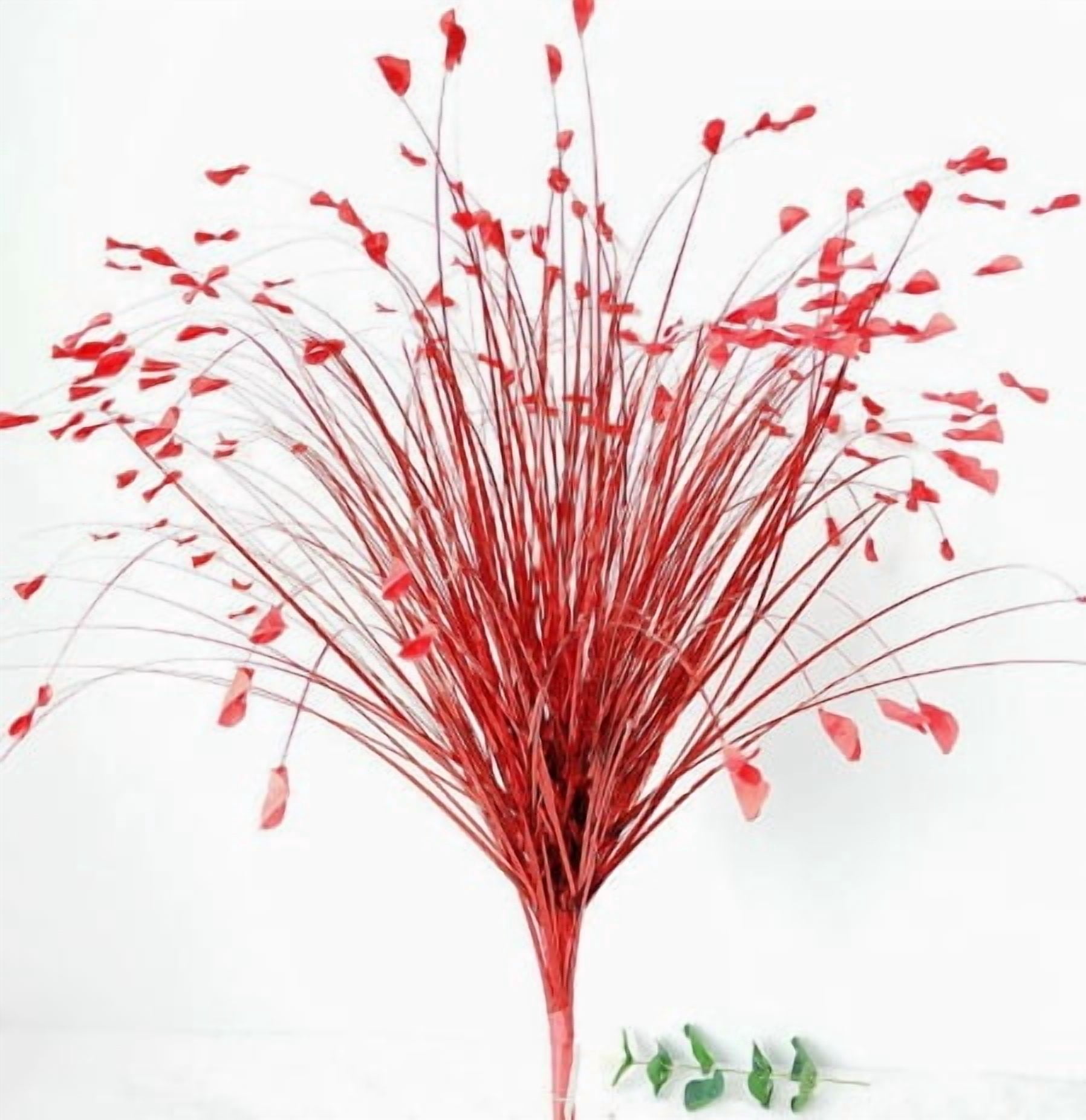 2-Piece Set of 70cm Artificial Marigold Flowers with Reed Leaves and ...