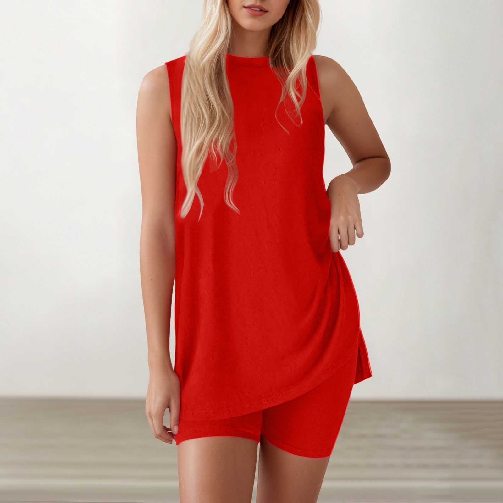 2 Piece Sets For Women Matching Shorts Set Resort Airport Travel ...