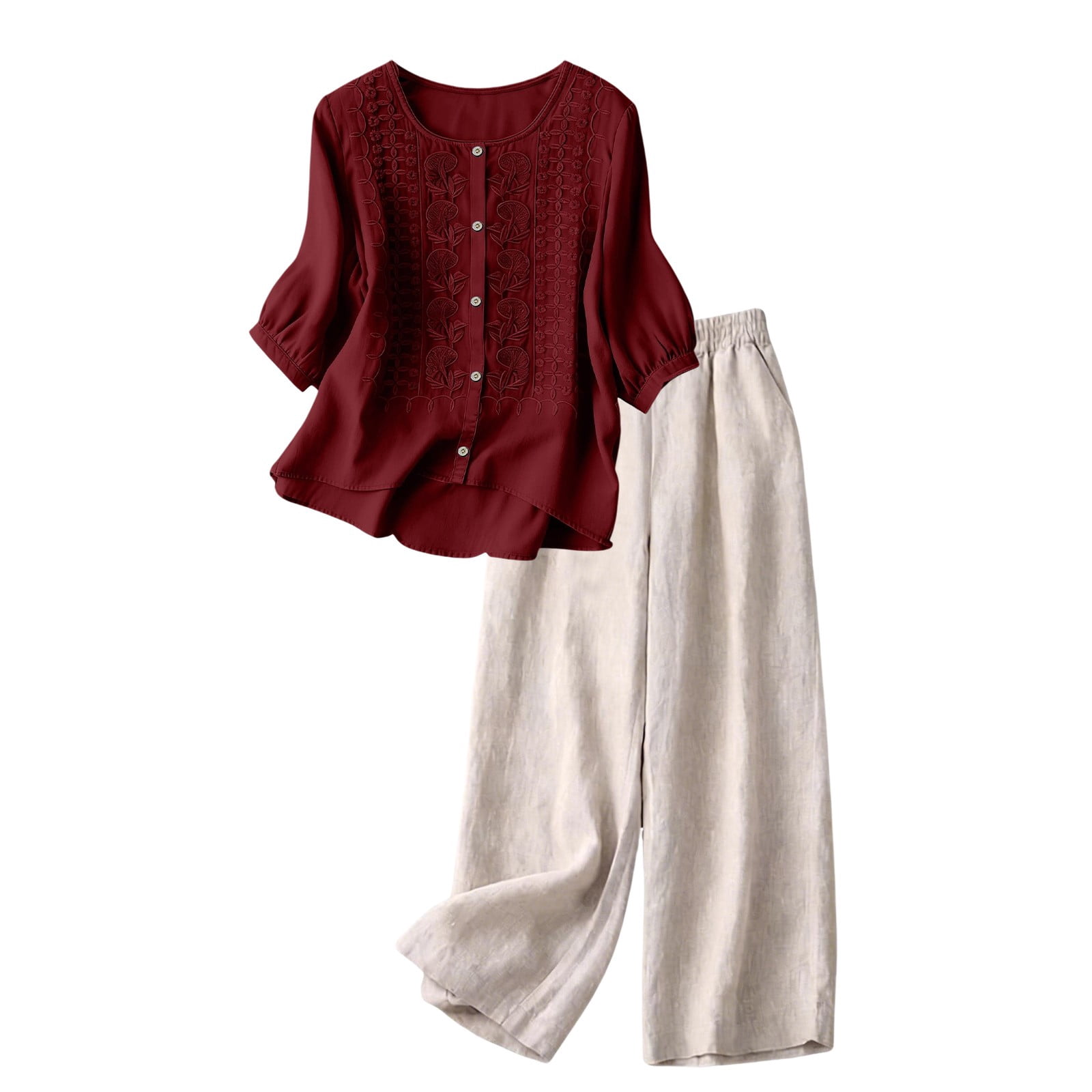 2 Piece Sets For Women Summer Vacation Outfits For Women Plus Size 2 ...