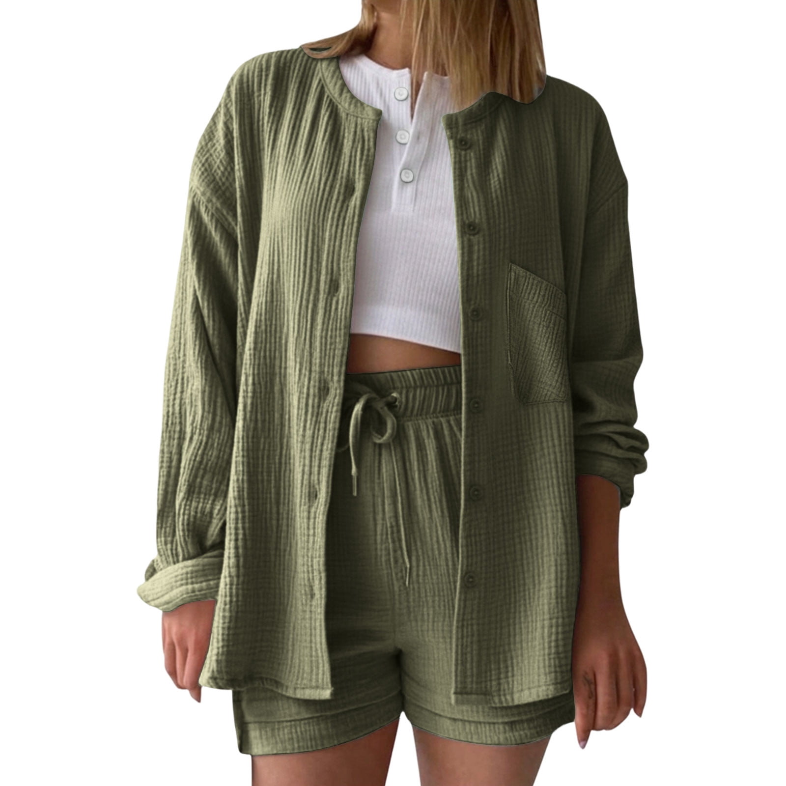 2 Piece Sets for Women,2 Piece Sets for Women Lounge Wear Matching Two ...