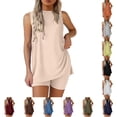 2 Piece Sets for Women 2026 Summer Matching Lounge Shorts Set Resort ...