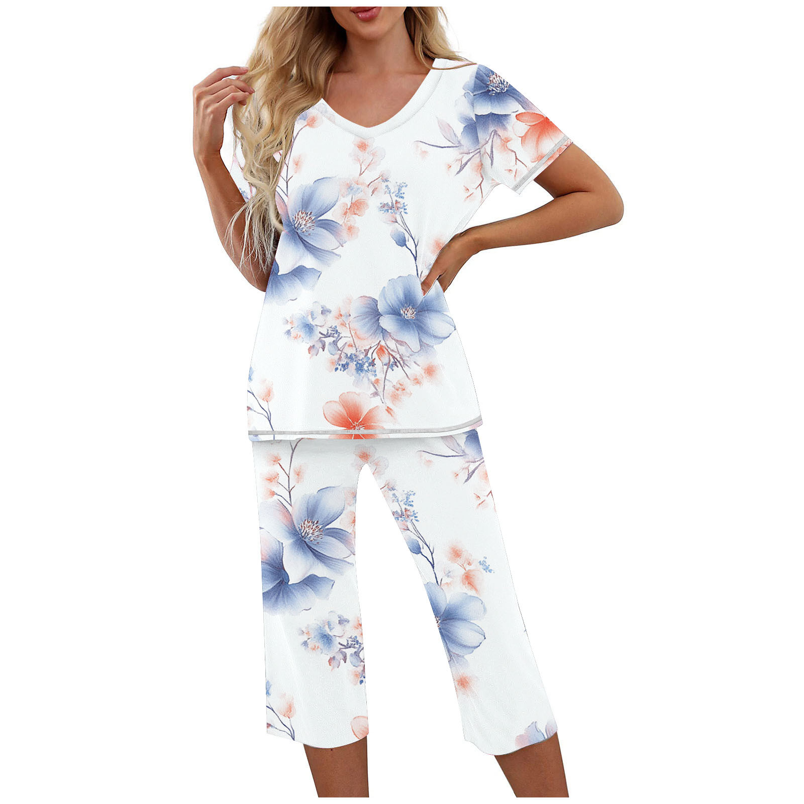 2 Piece Sets for Women Shorts and Top Two Piece Women Sets Summer ...