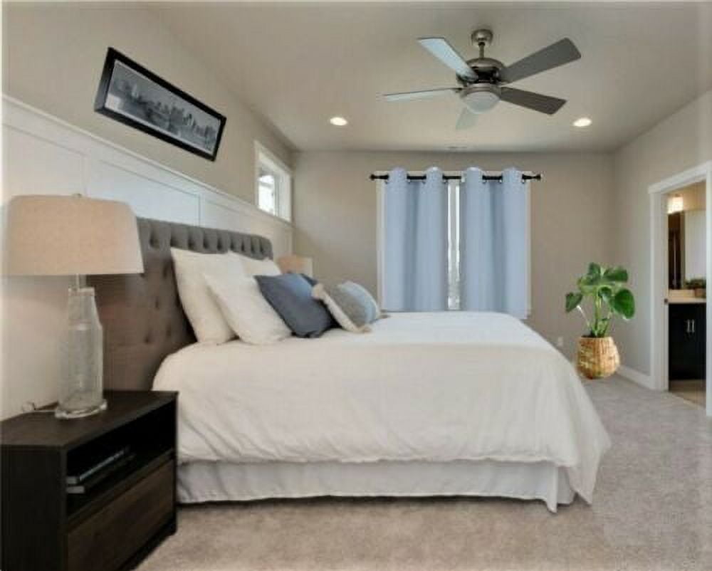 2 Piece Short window blackout Curtain K54 slate solid color thermal panel for kitchen,office ...