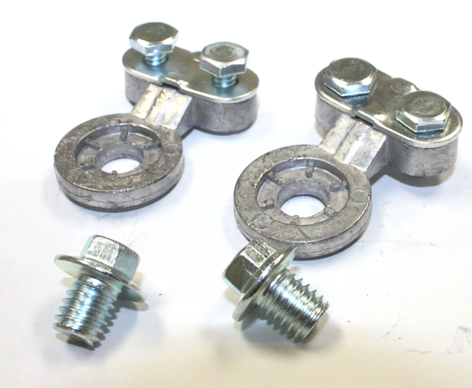 2-Piece Side Post Battery Terminals for Auto and Truck, Compatible with ...