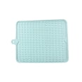 2 Piece Silicone Drying Mat for Kitchen Countertop Sound Dampening Anti ...